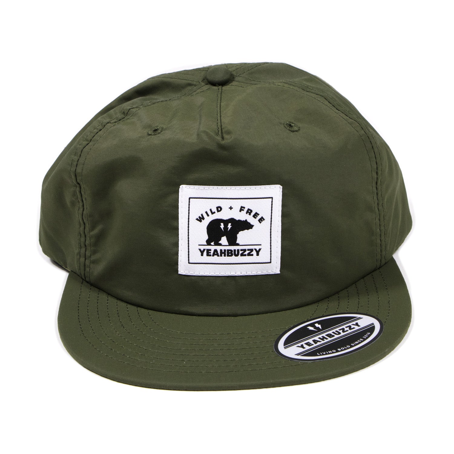 Wild + Free Surf Cap (Army) – YEAHBUZZY