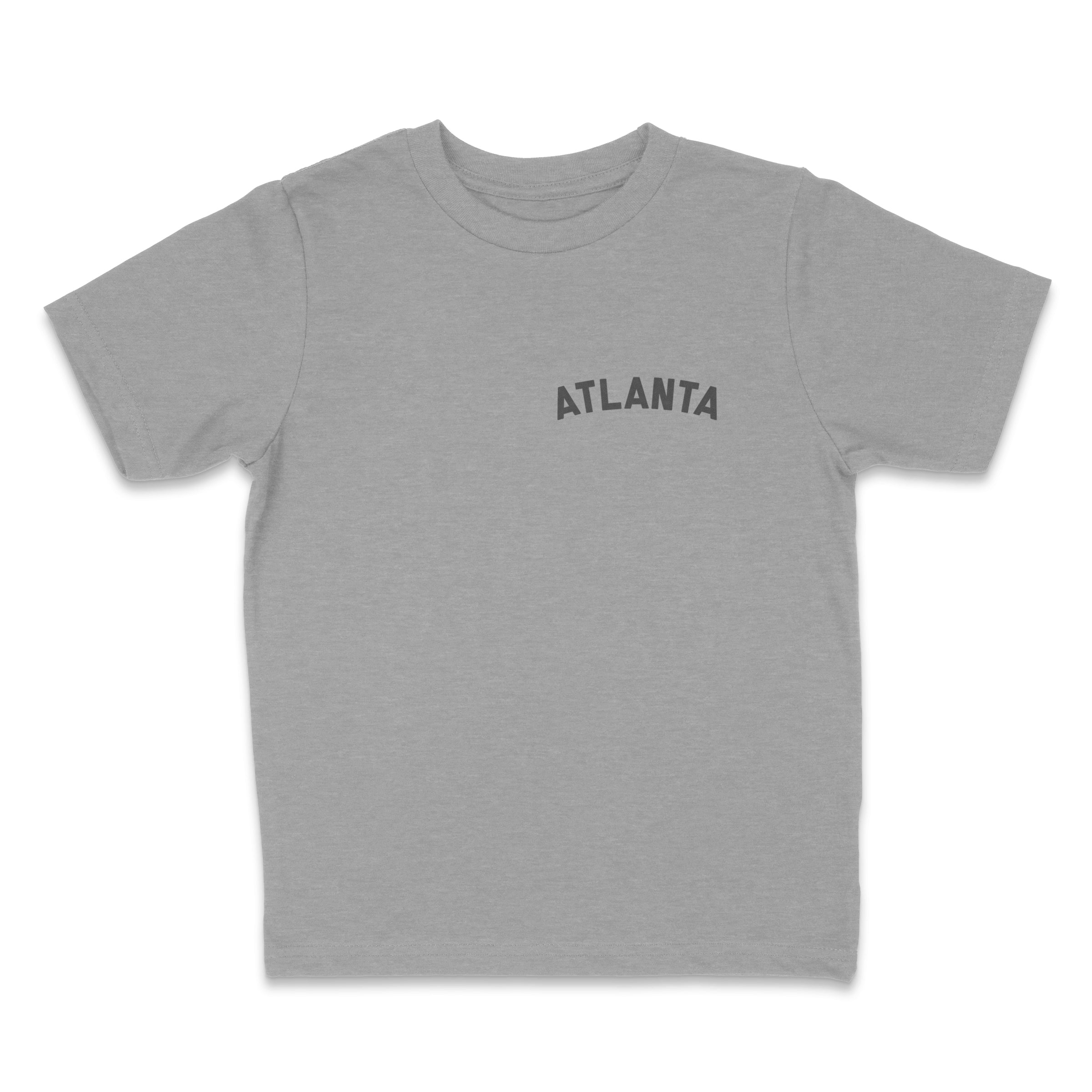 Atlanta Jr Varsity Kids Tee - Gray – YEAHBUZZY